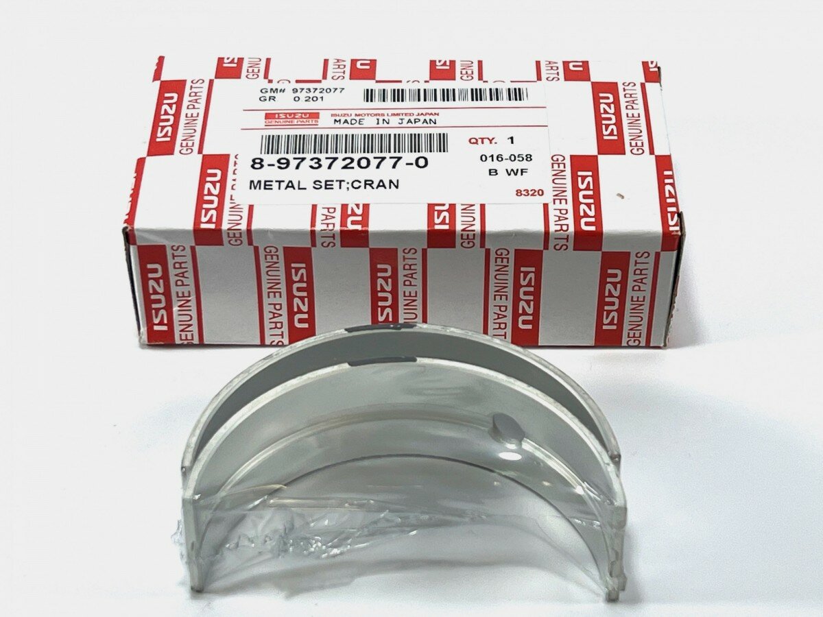 8973720770 Комплект вкладышей ORIGINAL 8973720771 ISUZU