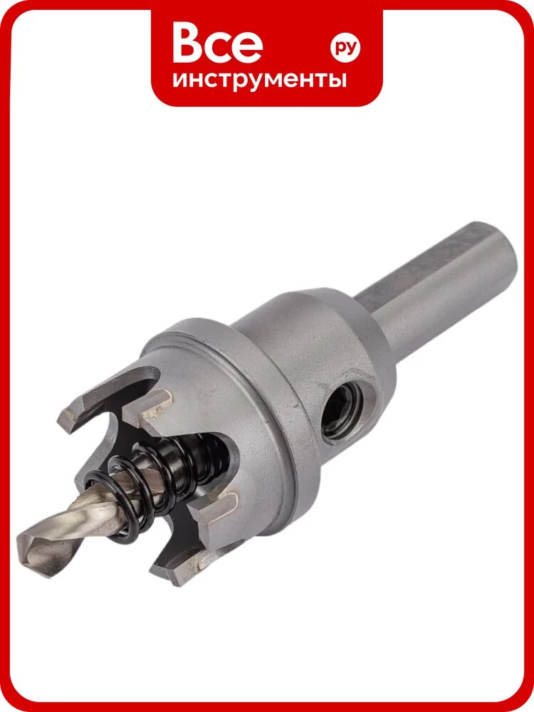 Коронка по металлу HM (25х12 мм; хвостовик 10 мм; комплект) D.BOR HS-HM-12-025-T