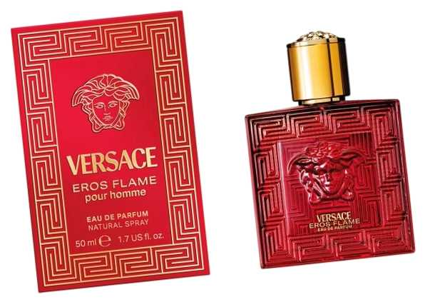 Versace Eros Flame духи для мужчин 50 мл красные / Версаче Эрос Флейм