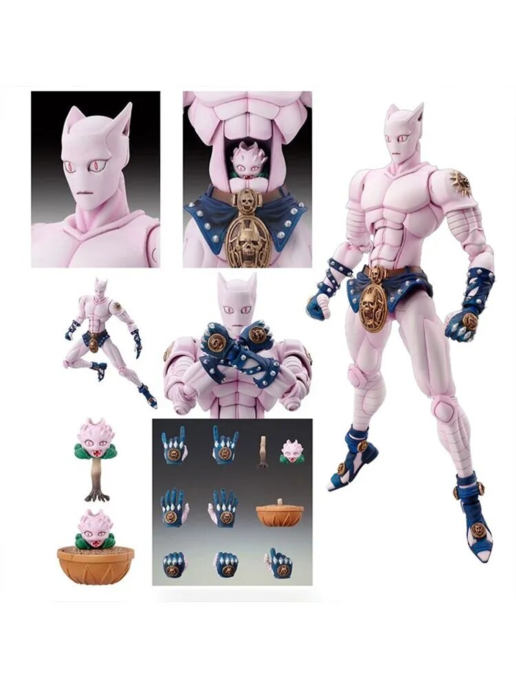 Фигурка Аниме Причудливое приключение ДжоДжо Королева убийц/Anime JoJo's Bizarre Adventure Killer Queen 16cm