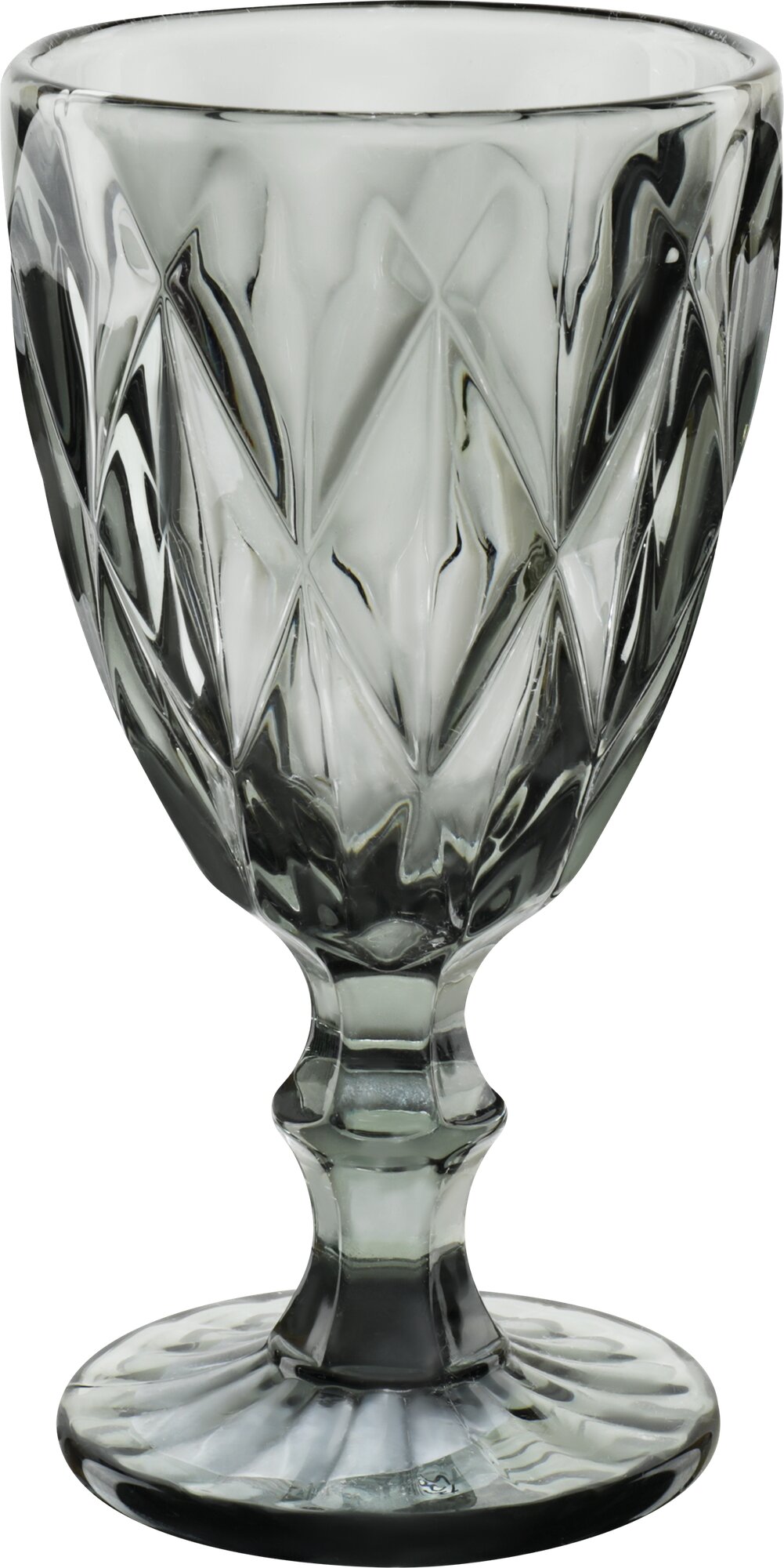 Бокал HOMECLUB Crystal grey 310мл, стекло, Арт. EGR-2