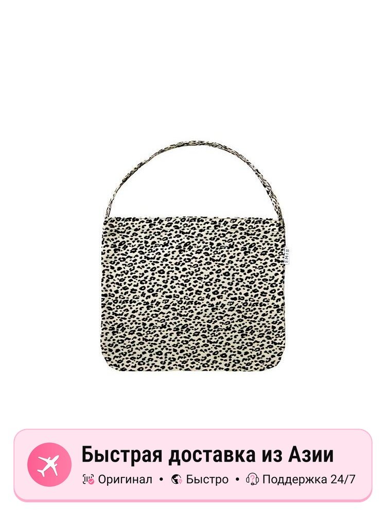 Сумка  Emis вельветовая плечевая сумка Regular Unisex Ivory & Black