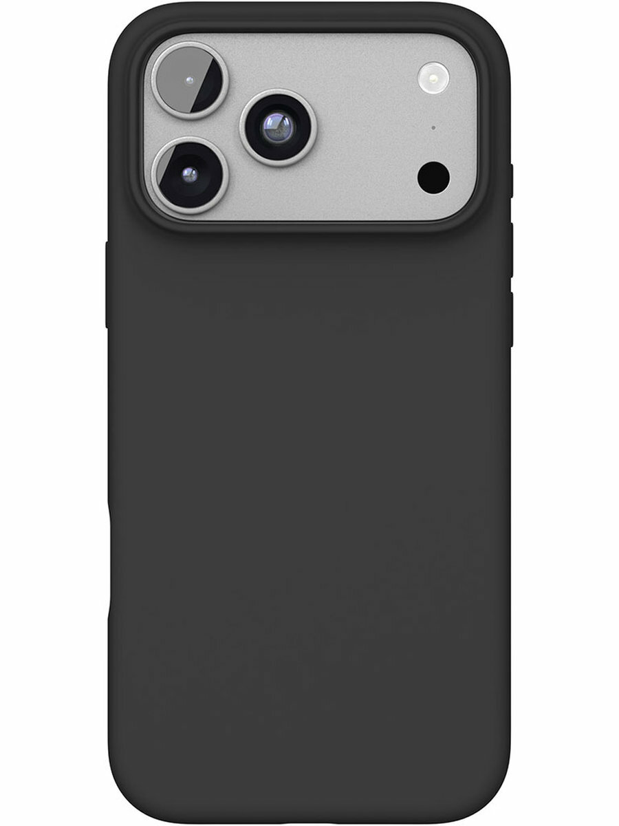 Клип-кейс VLP Lite Mist для Apple iPhone 18 Pro Max с MagSafe Чёрный из силикона