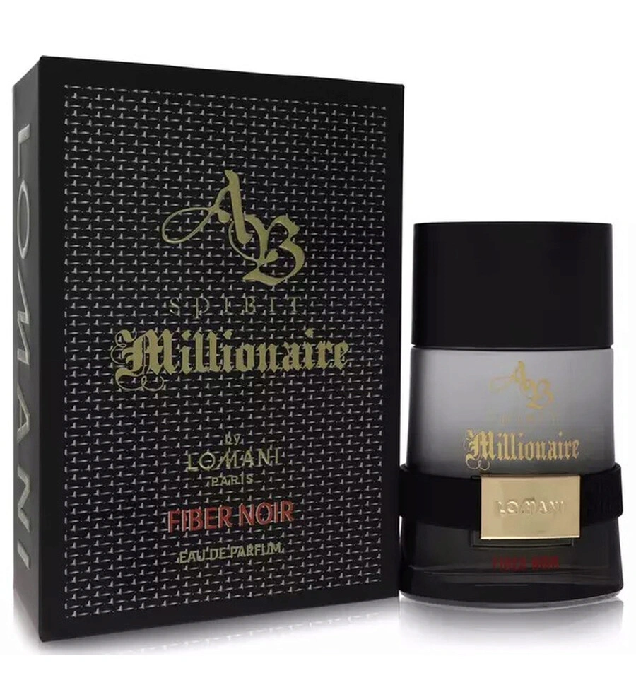 Аромат для мужчин Lomani AB Spirit Millionaire Fiber Noir 100 мл - Ломани Аб Спирит Нуар