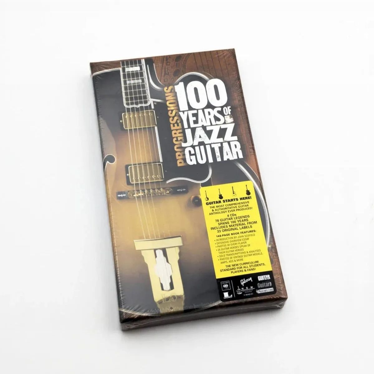 Various Artists "CD Various Artists Progressions: 100 Years Of Jazz Guitar"