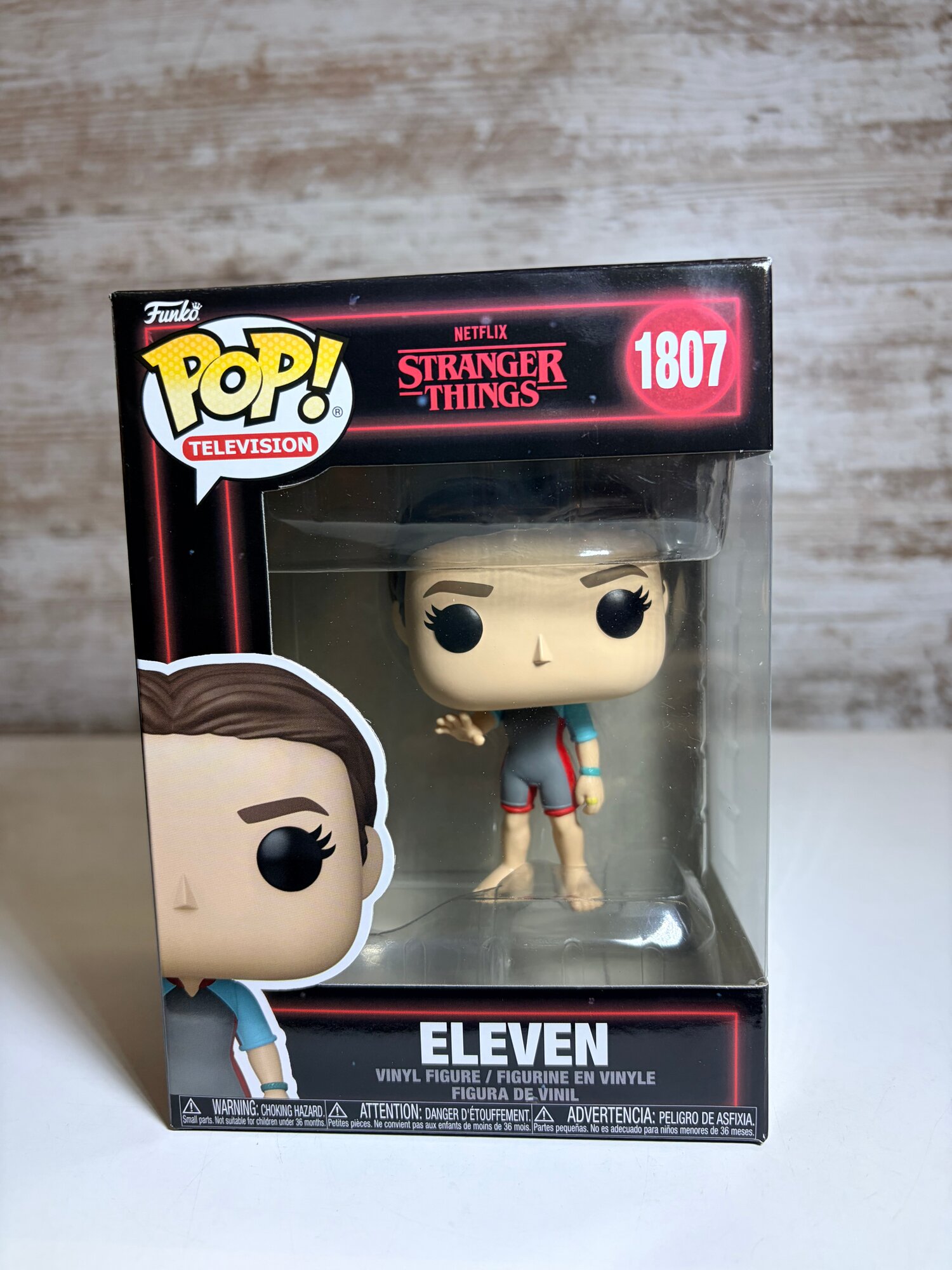 Funko pop Eleven Stranger Things, #1807, vinyl figure, Одиннадцать, Очень Странные Дела, 10 см от Funko