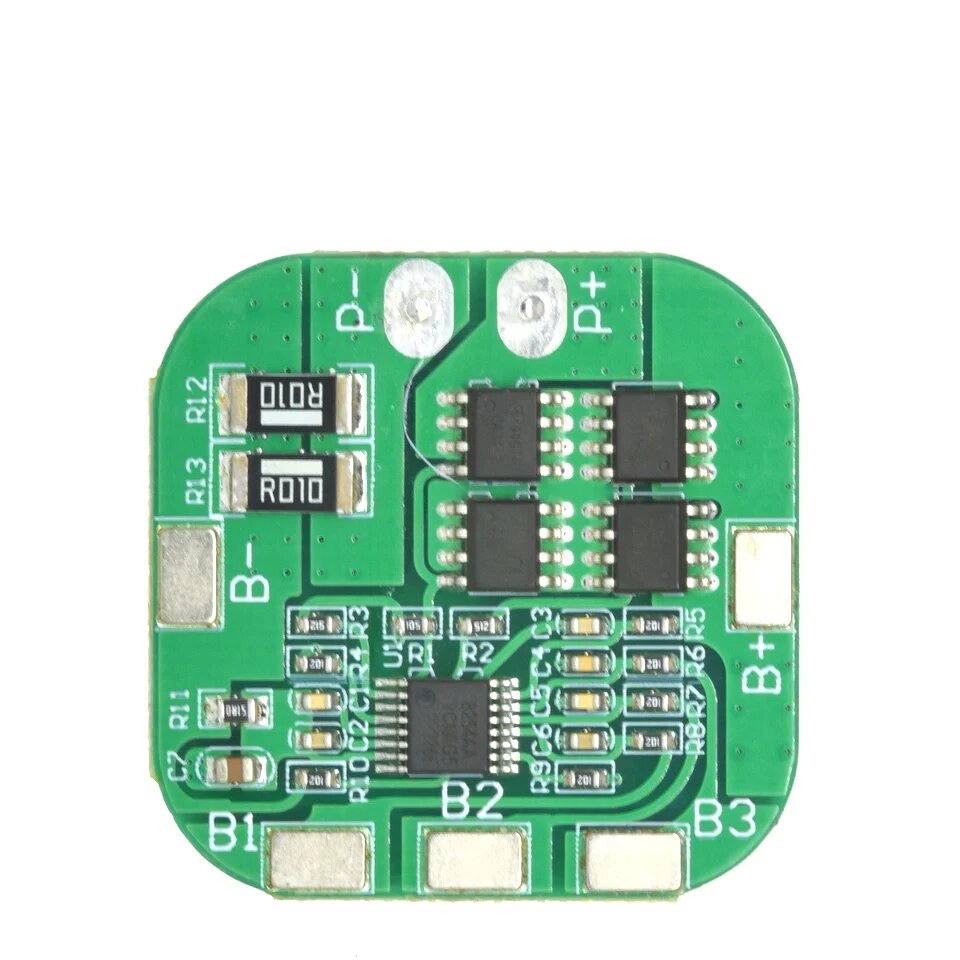 BMS плата защиты аккумулятора 18650 4S 14.8В/16.8В 20А SZYTF 1pcs