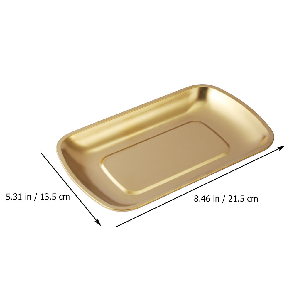 Подставка Для Еды Из Нержавеющей Стали Golden 21 5X13 5X2Cm Домашний Буфет