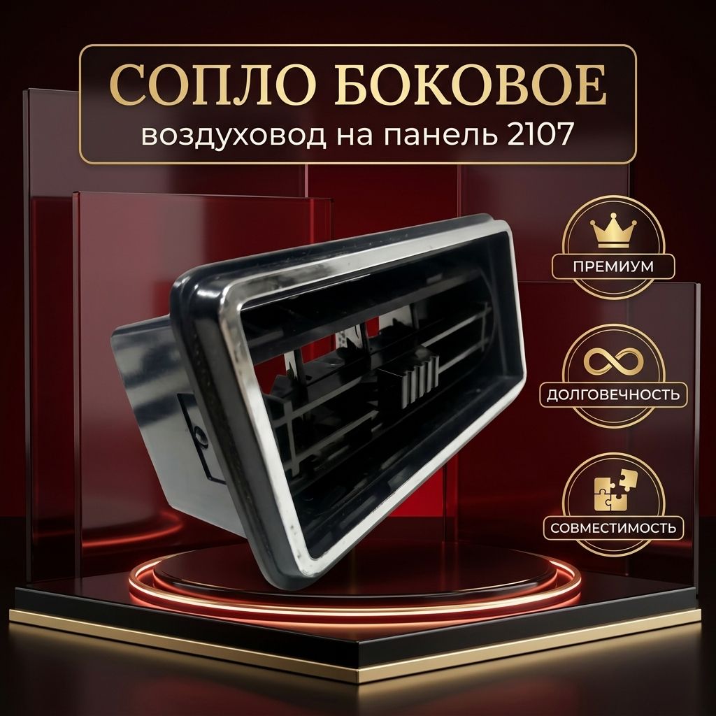 Сопло (воздуховод) боковое на панель 2107