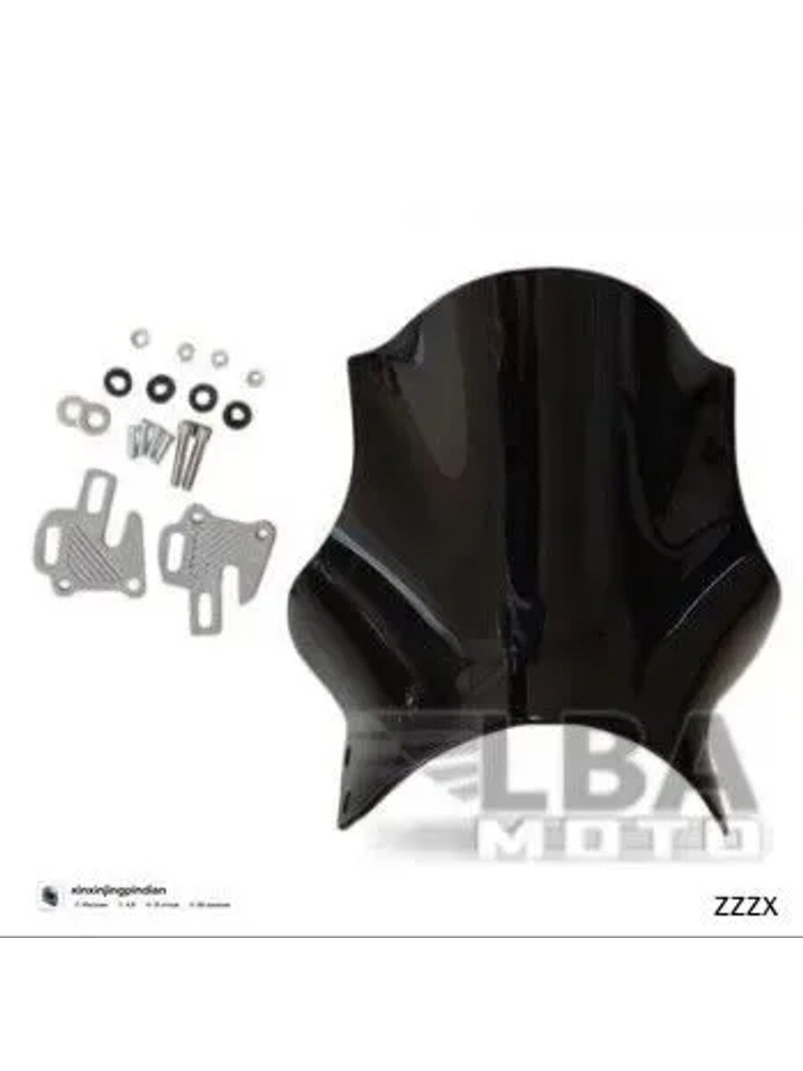 Ветровое стекло Honda CB400, CB1300, X11, X4-Прозрачный, Партномер (артикул производителя) Windscreen_Universal