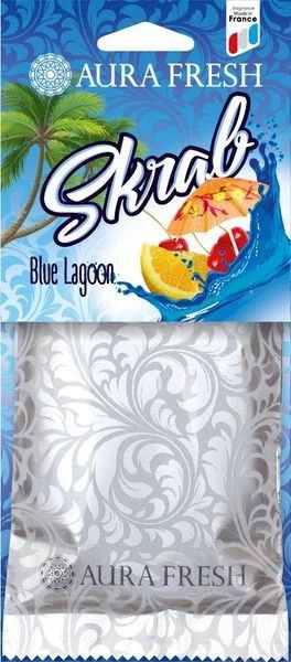 Ароматизатор под сиденье (Blue Lagoon/Голубая лагуна) "AURA FRESH" SKRAB