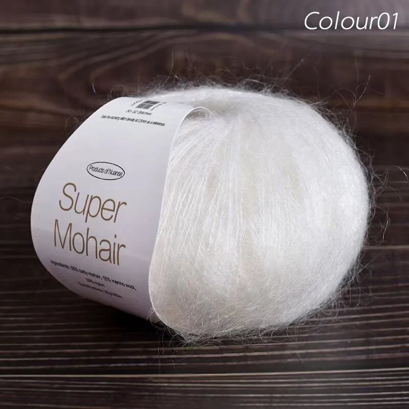 Пряжа Super Mohair (детский мохер 55%)