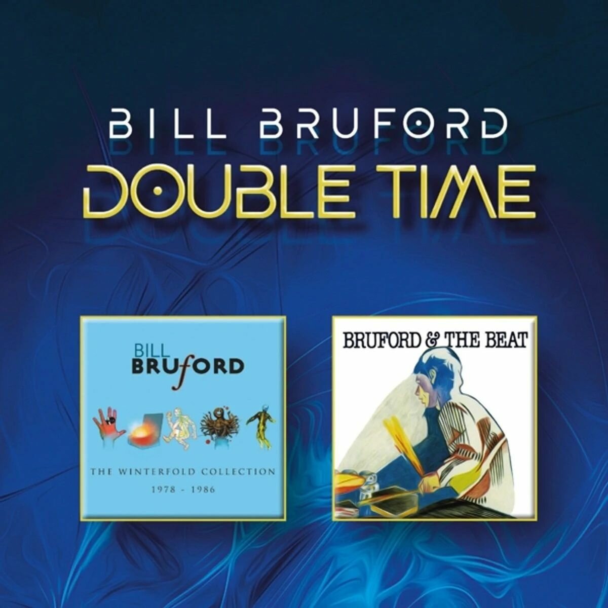 CD диск Bill Bruford - Double Time (CD+DVD) 2020, Jewel case
