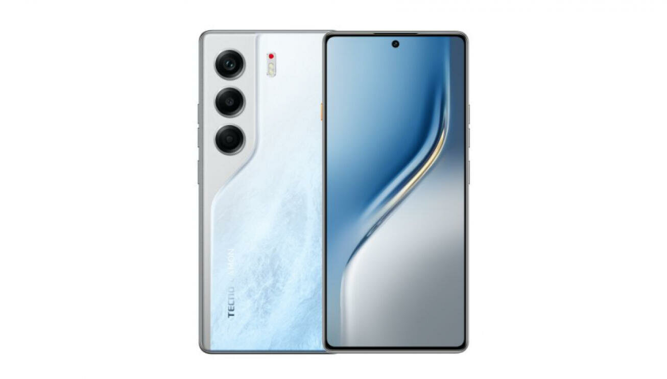 Смартфон TECNO CAMON 40, 4G, NFC, 8/256Gb, Glacier White (Белый)