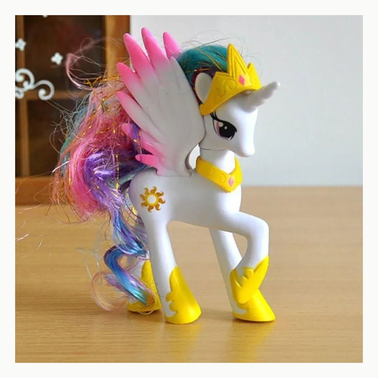 Фигурка My Little Pony Princess Celestia (Принцесса Селестия) из ABS пластика, 1 шт. для девочек, 7-9 лет, Китай