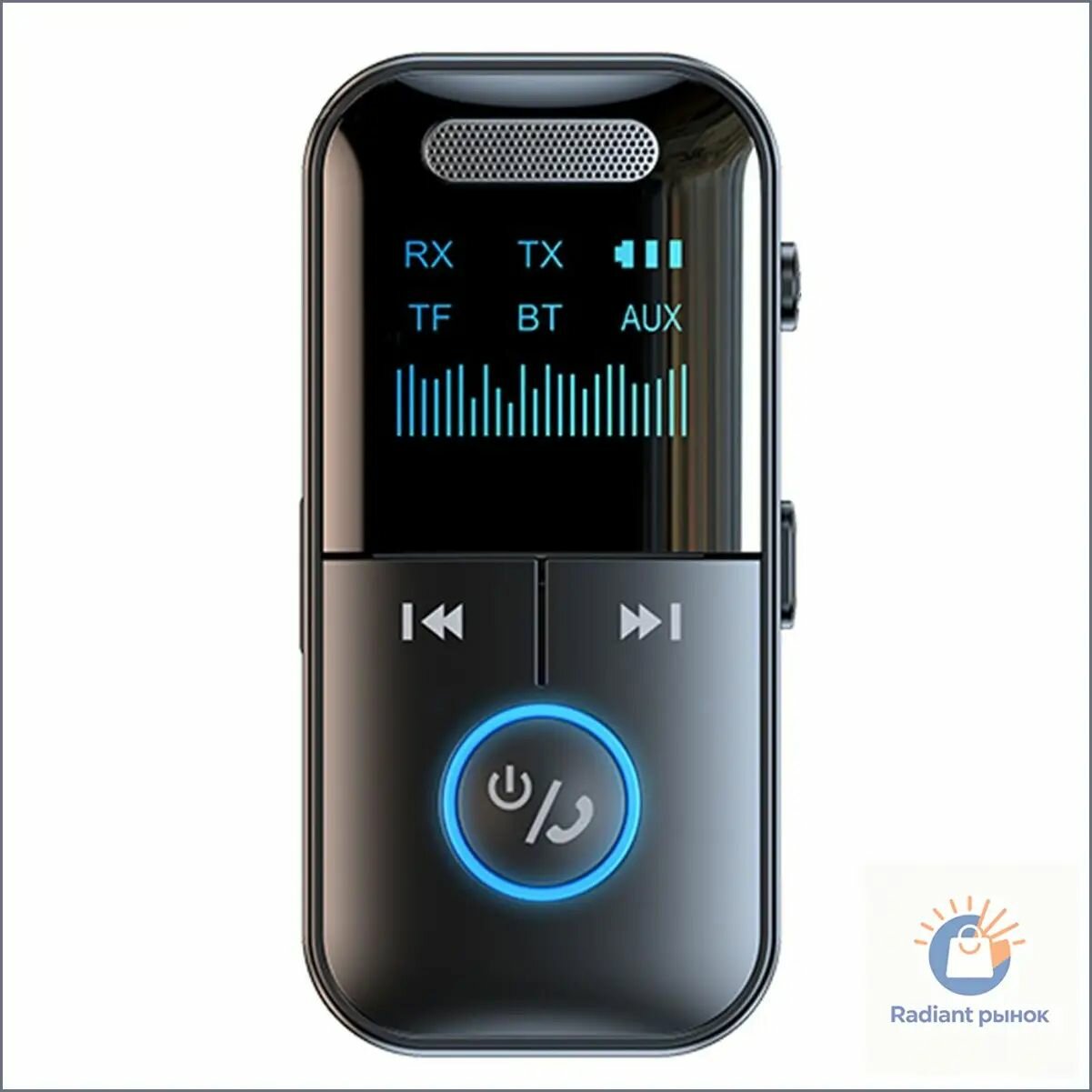 Bluetooth-адаптер GT69: приёмопередатчик, Bluetooth 5.4, LED-дисплей