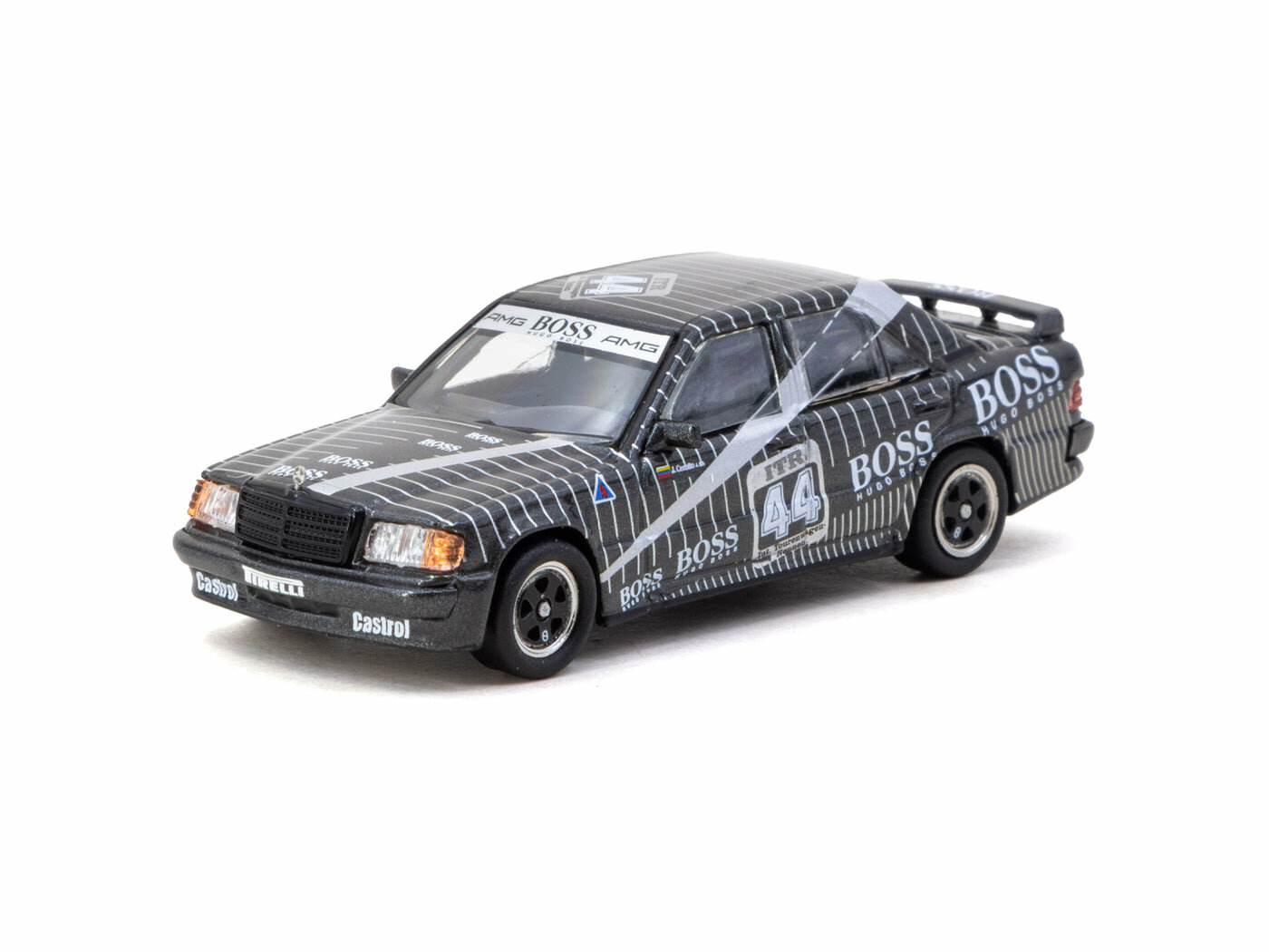 Коллекционная машинка Tarmac Works 1:64 Mercedes-Benz 190 E 2.3-16 DTM 1988 Black