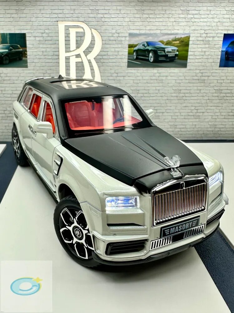 Машинка металлическая Rolls-Royce Cullinan Mansory