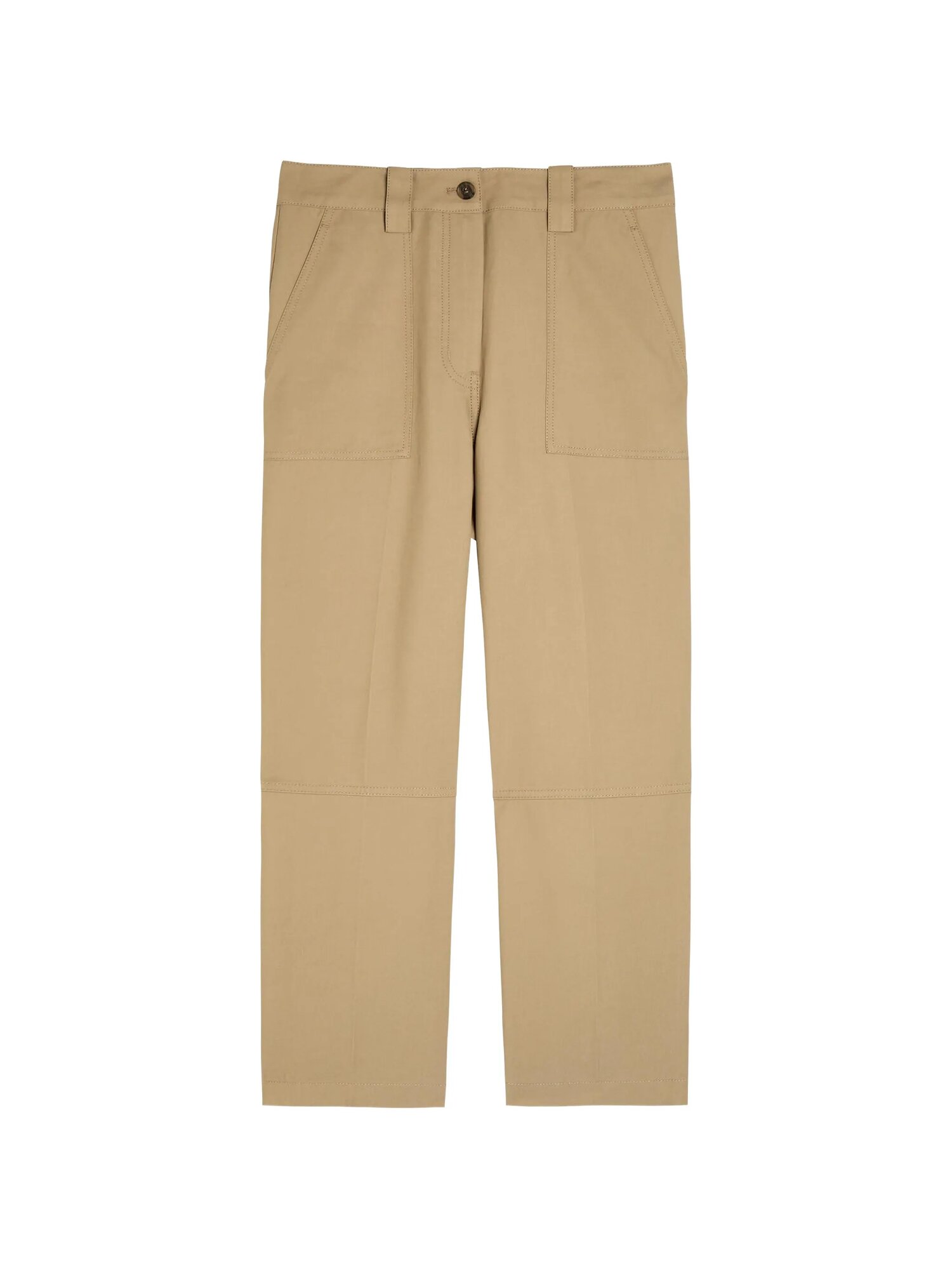 Брюки Patch-pocket straight-leg trousers