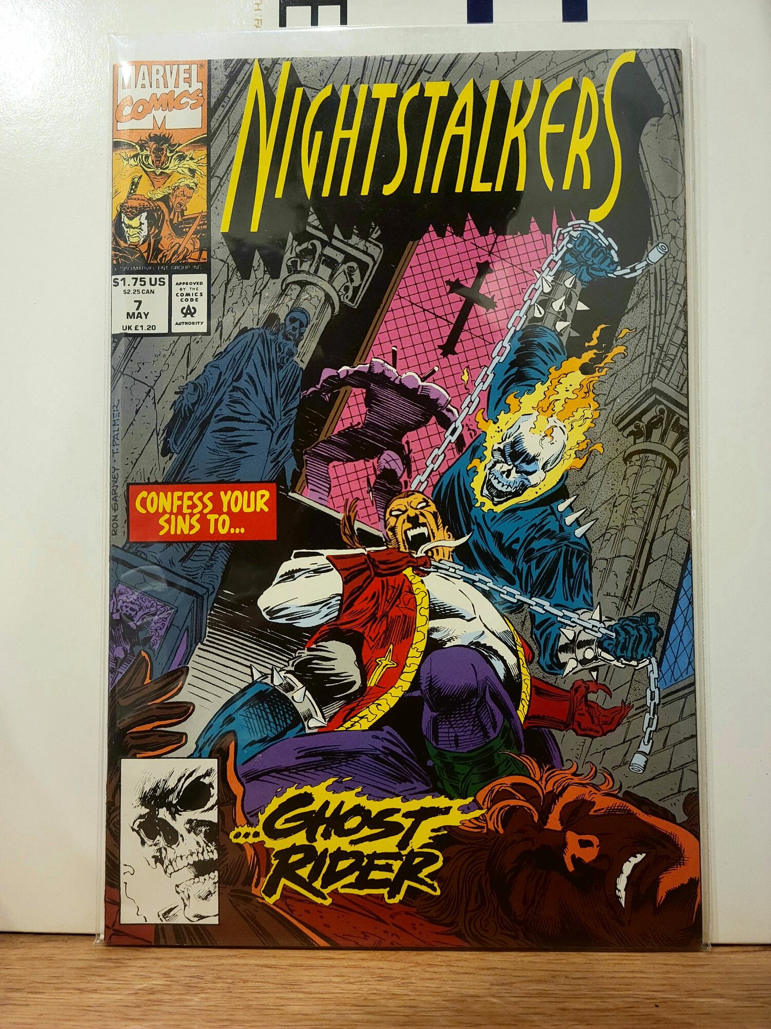 Ретро Комикс Nightstalkers #7. 1993 Год. Оригинал!