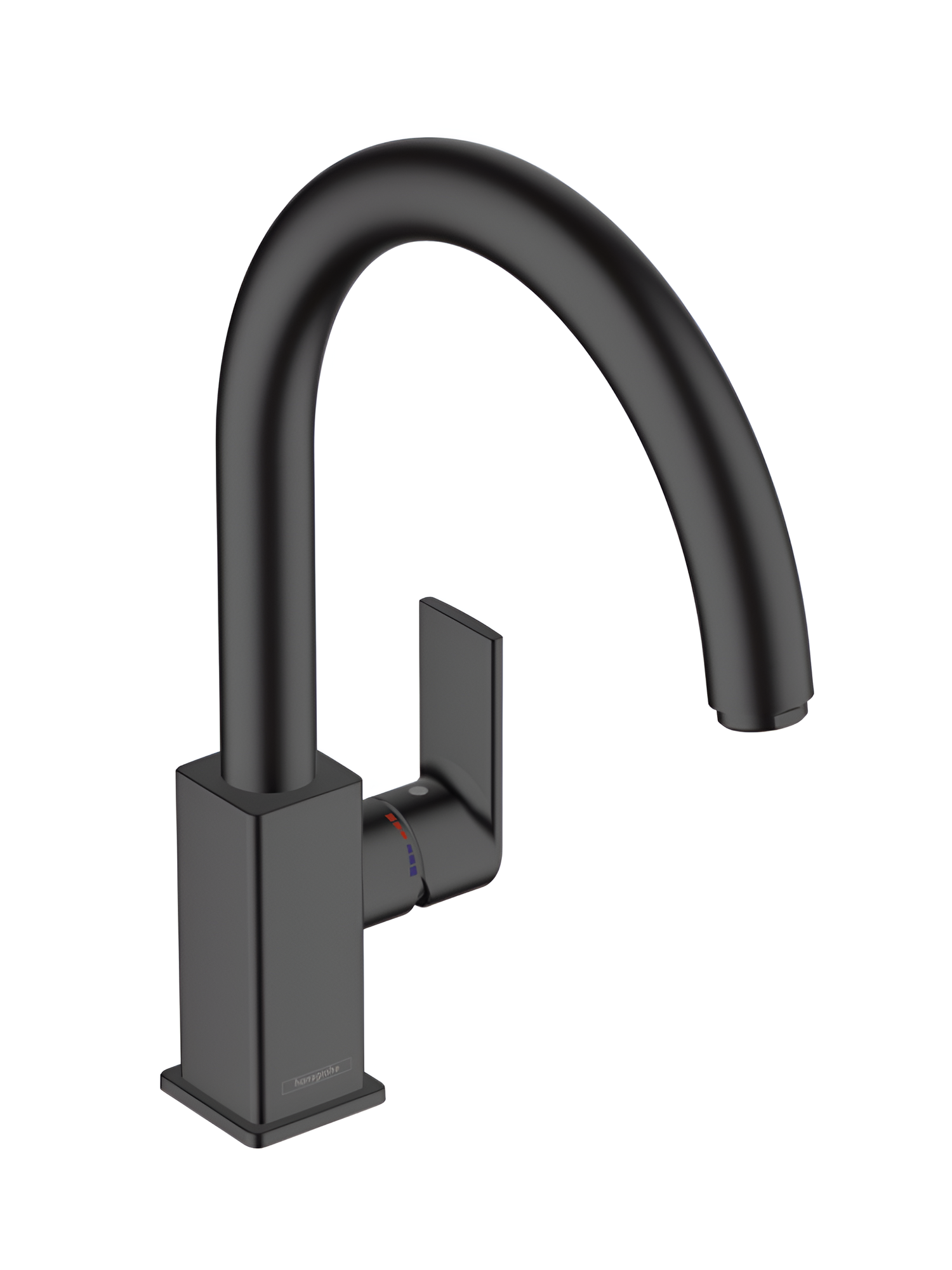 Смеситель для кухни, черный матовый, Hansgrohe Vernis Shape M35 71871670