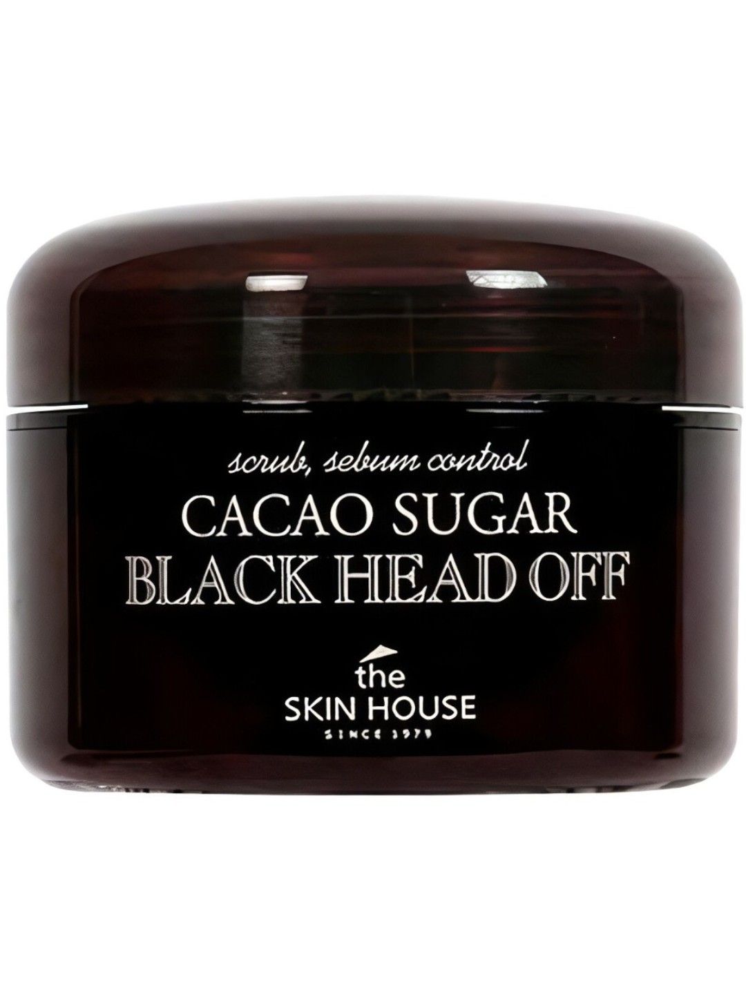 THE SKIN HOUSE Сacao Sugar Black Head Off 50 г, Скраб против черных точек с коричневым сахаром и какао