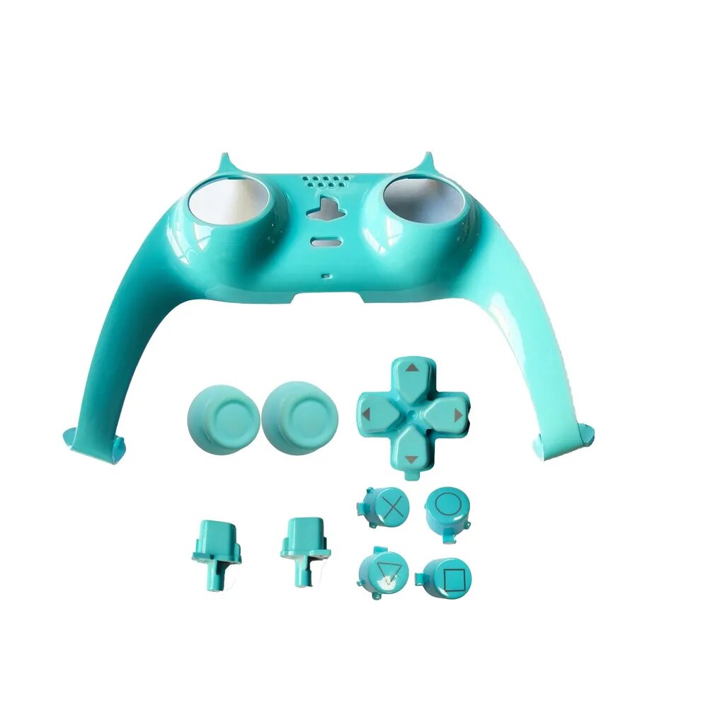 Кастомный корпус для контроллера PS5, полный комплект деталей, с принтом и кнопками