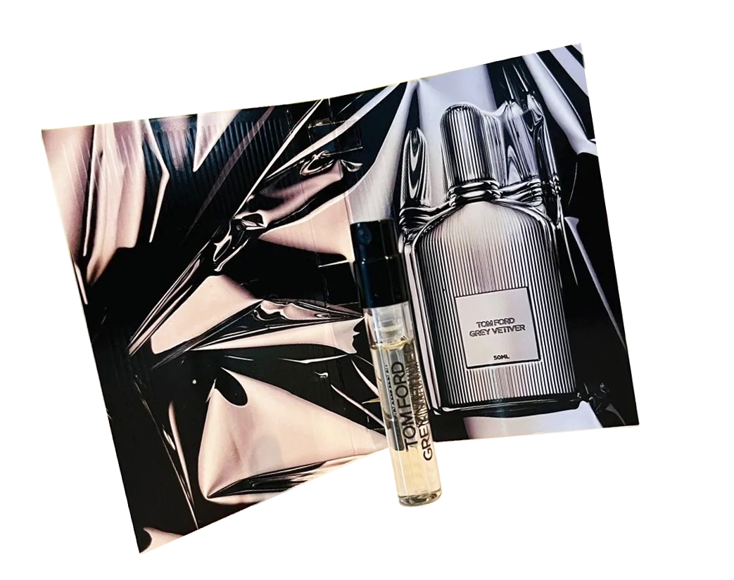 Мужской парфюм Том Форд Грей Ветивер 1.5 мл миниатюра - Tom Ford Grey Vetiver Parfum пробник