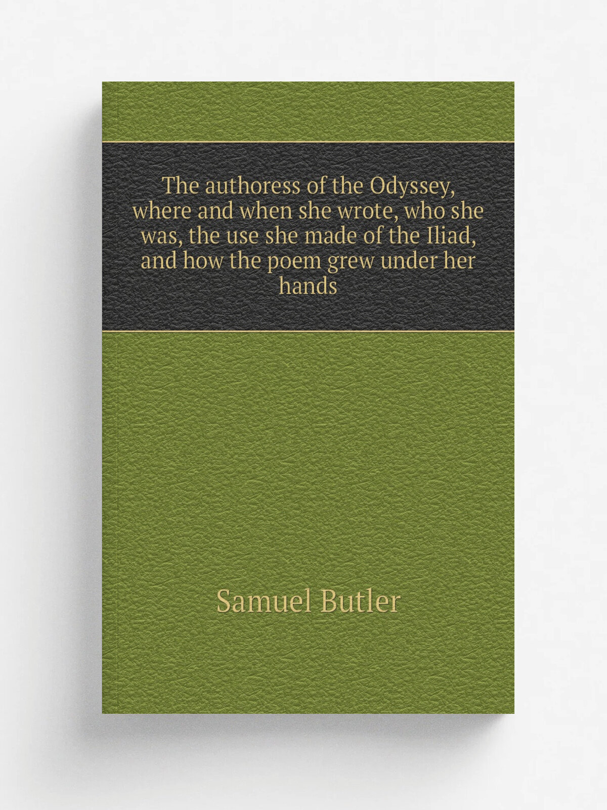 The authoress of the Odyssey, where and when she wrote, who she was, the use she made of the Iliad, and how the poem grew under her hands | Butler Sa…
