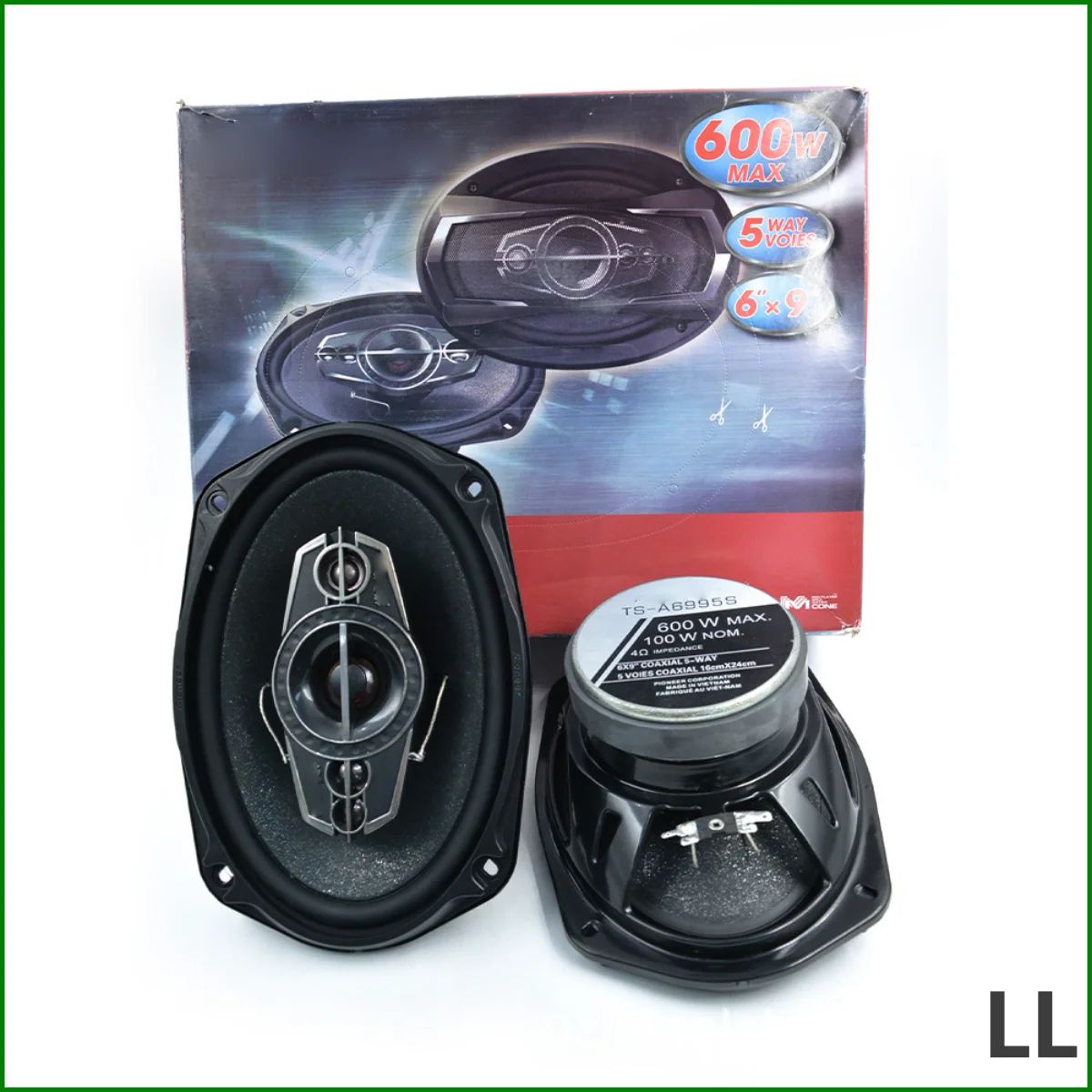 Автомобильные коаксиальные динамики PIONEER TS-6995, 6x9 дюймов, 450 Вт, черные