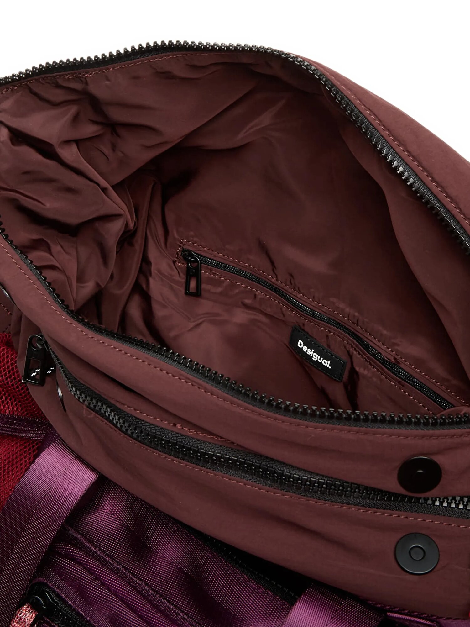Сумка Desigual Multi-pocket backpack, фиолетовый — фото 1