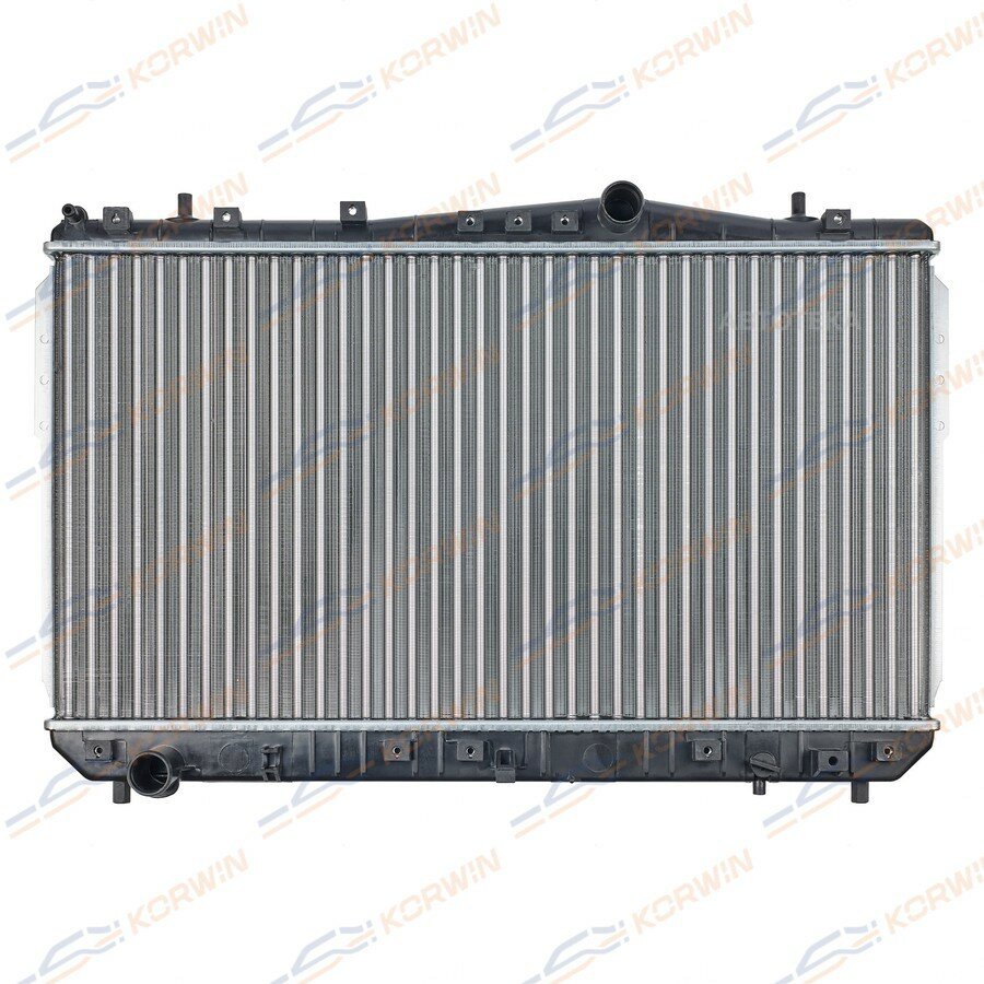 Радиатор охлаждения Chevrolet Lacetti 1.4-1.8 (04-) MT сборный KORWIN KWKB2022