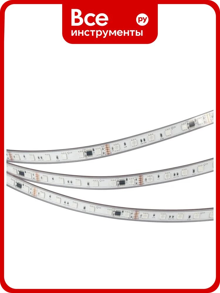 Светодиодная герметичная лента Arlight DMX-PS-B60-12mm 24V RGB-PX6 5м 039182