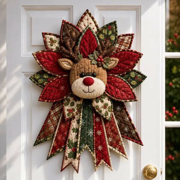Новый продукт, Large Patchwork Bow Sewing Kit - большой набор для шитья банта в стиле пэчворк