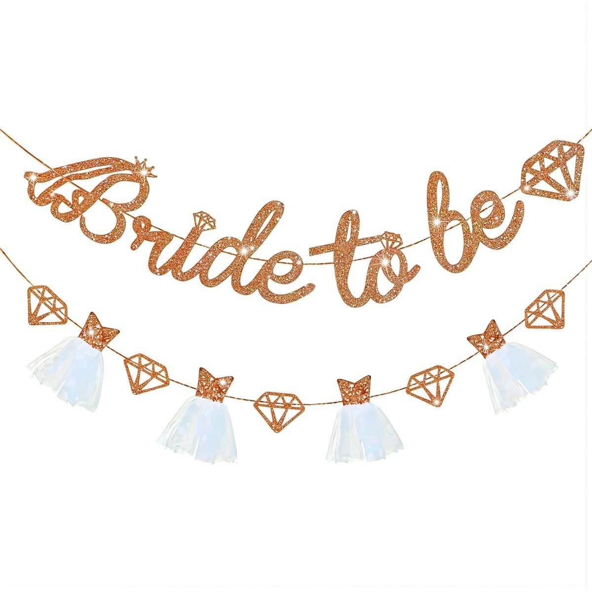 Гирлянда Bride to be блестящая для девичника свадебное оформление праздничная декорация золотой комплект подвеска для стены комнаты