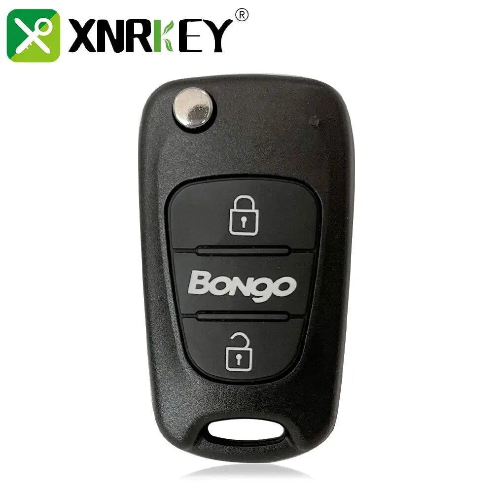 XNRKEY для Hyundai Kia Bongo чехол для ключей с TOY40 лезвием 3-кнопочный откидной чехол для дистанционного ключа автомобиля