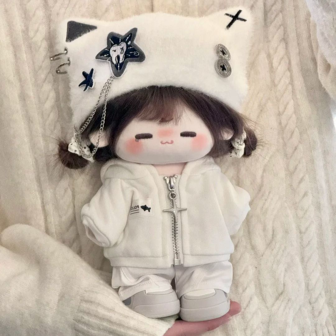 Одежда для мягких кукол 10 15 20 см Модный наряд с кошачьими ушками комплект из двух или трех предметов элегантный