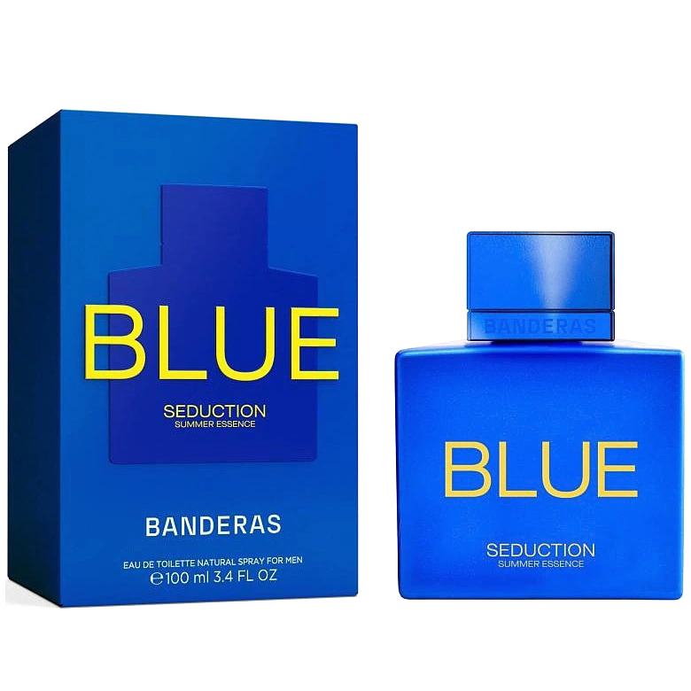 Мужской парфюм Antonio Banderas Blue Seduction Summer Essence For Men 100 мл - Бандерос Блу Седакшн