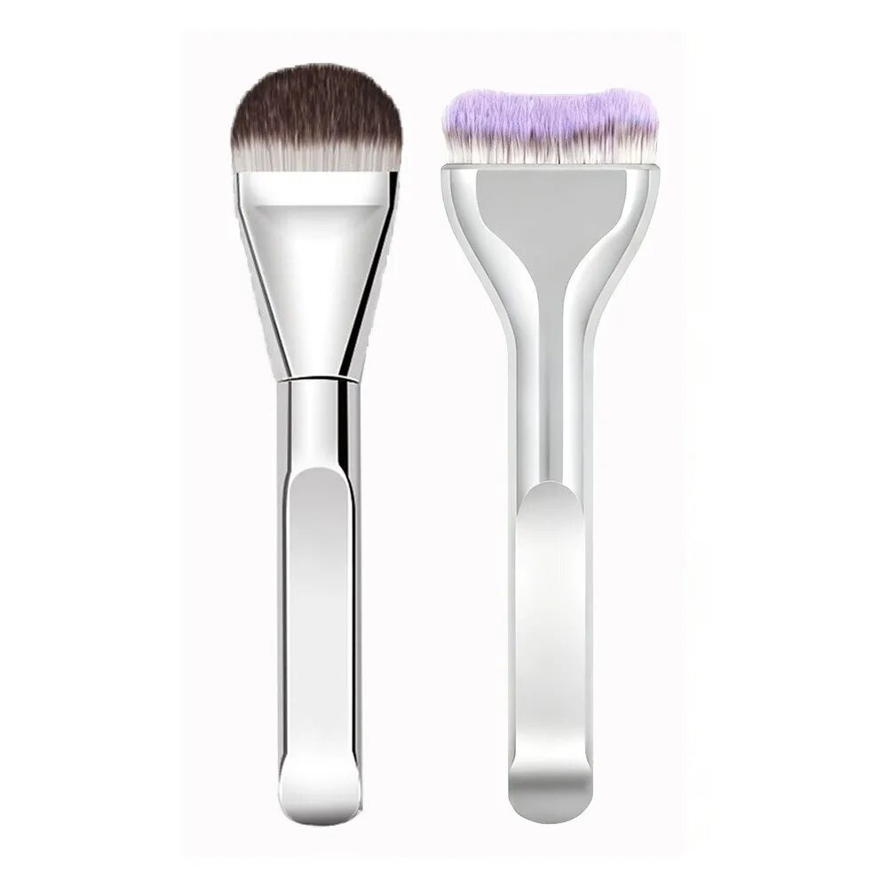 Набор кистей для макияжа 2 шт. Silver