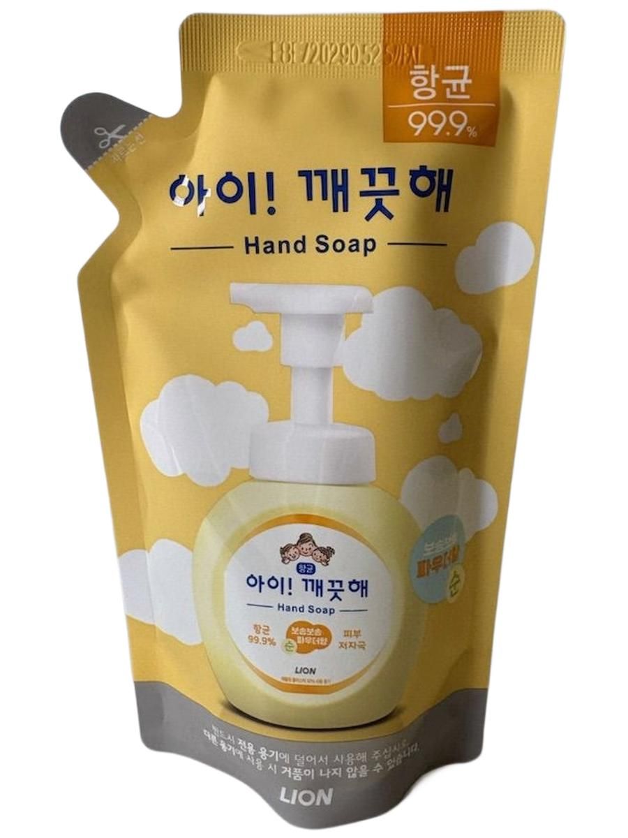 LION - Жидкое мыло для чувствительной кожи "Ai kekute Foaming handsoap sensitive refill" 200мл