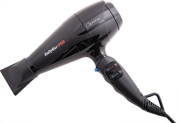Фен для волос профессиональный BaByliss Pro Caruso Ionic BAB6510IRE (Италия), 2400 Вт, c ионизацией, 2 насадки