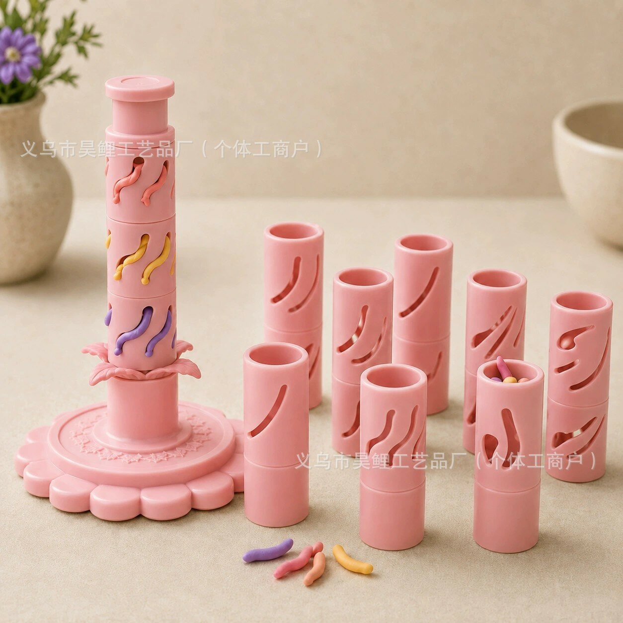 Инновационный хит продаж на Amazon: Модульный формовщик цветов из глины Clay Bloom Maker