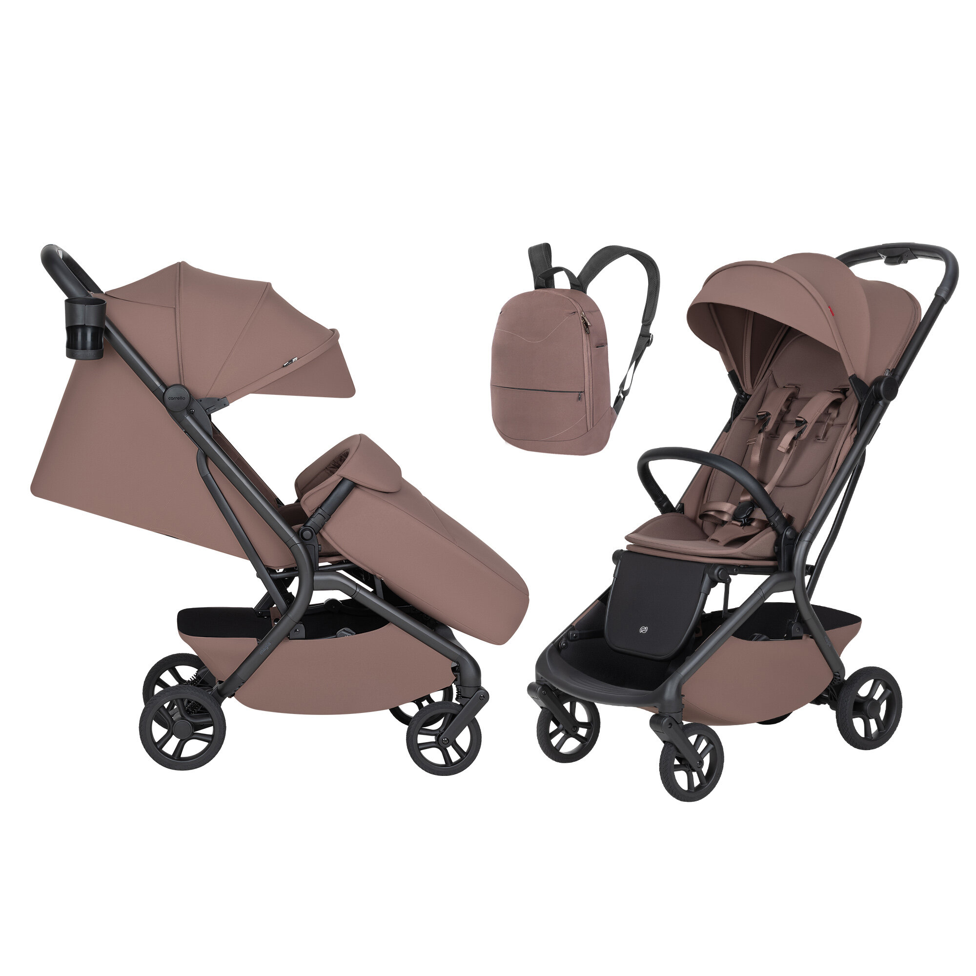 Коляска прогулочная Carrello Magia 2.0 CRL-5655 Glace Pink