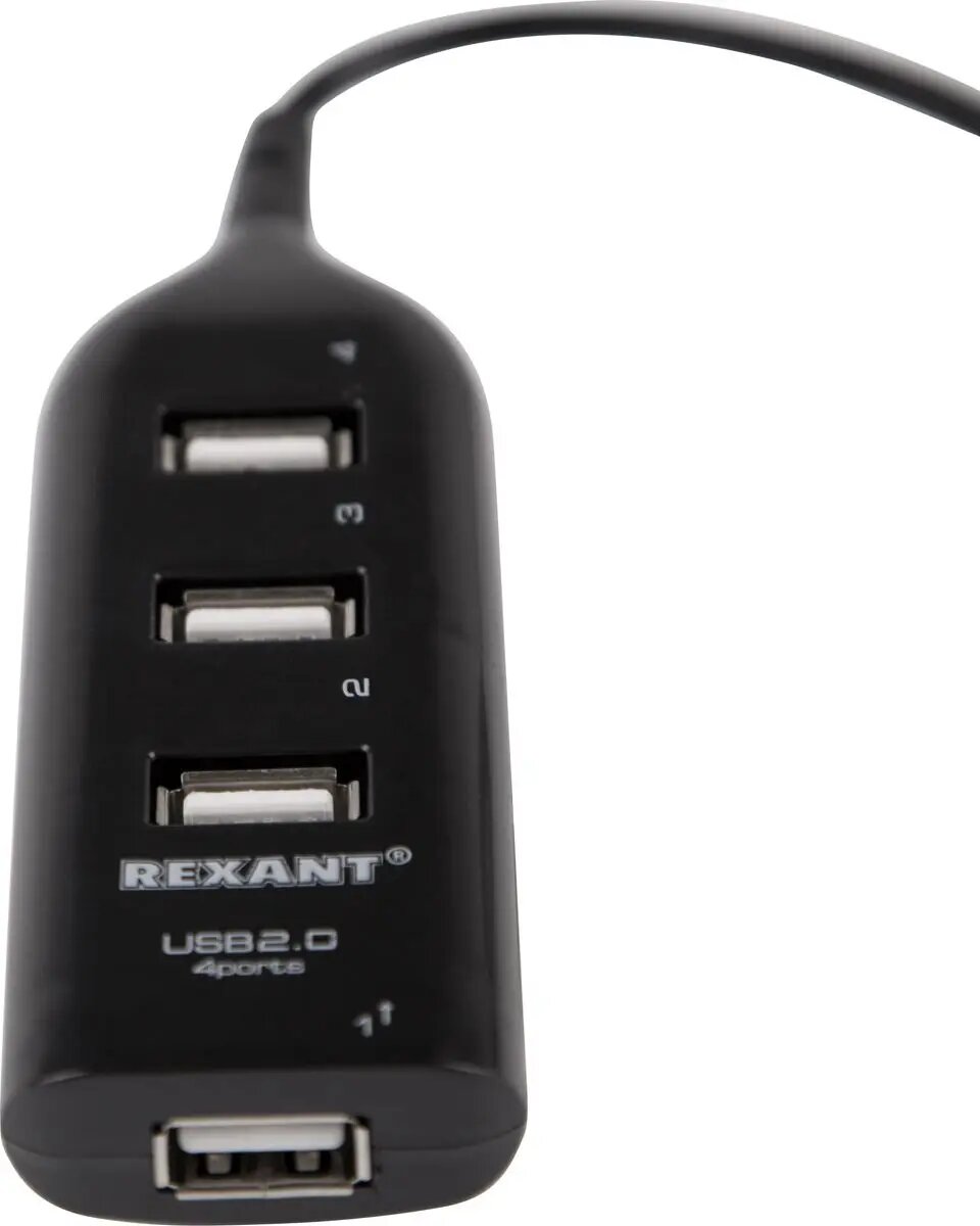 Набор Разветвитель Rexant USB 2.0 на 4 порта {18-4105} (2 шт)