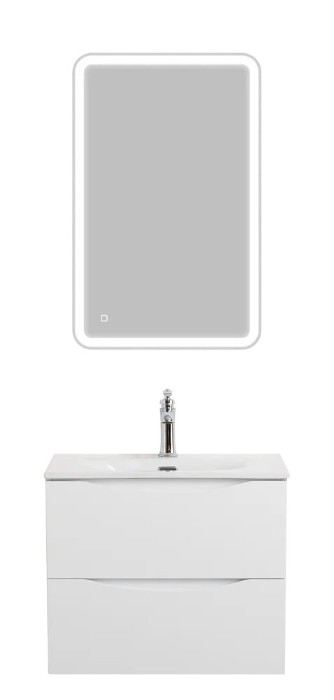 Мебель для ванной комнаты BelBagno Marino-cer-mini 50 подвесная, bianco lucido