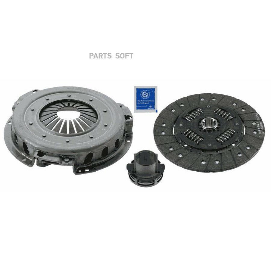 Комплект сцепления от официального дистрибьютора, SACHS, артикул 3000950021