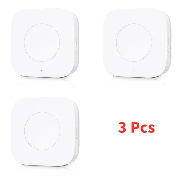 Aqara Мини беспроводной переключатель Zigbee 3-сторонний 3 pieces