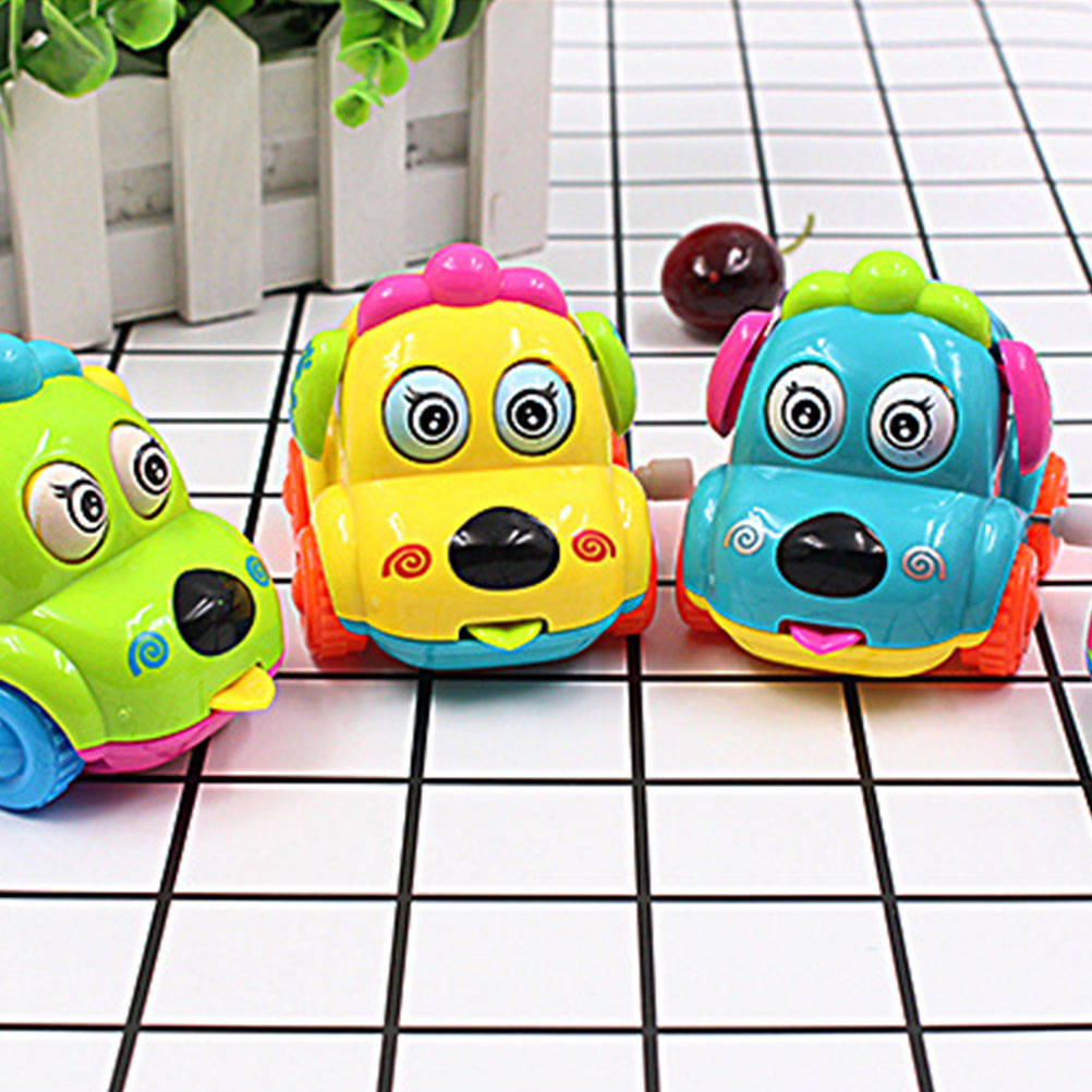 3 Шт Игрушки На Ключ С Автомобилем Размер 9.5X7X6.5Cm Для Детей Желтый Цвет