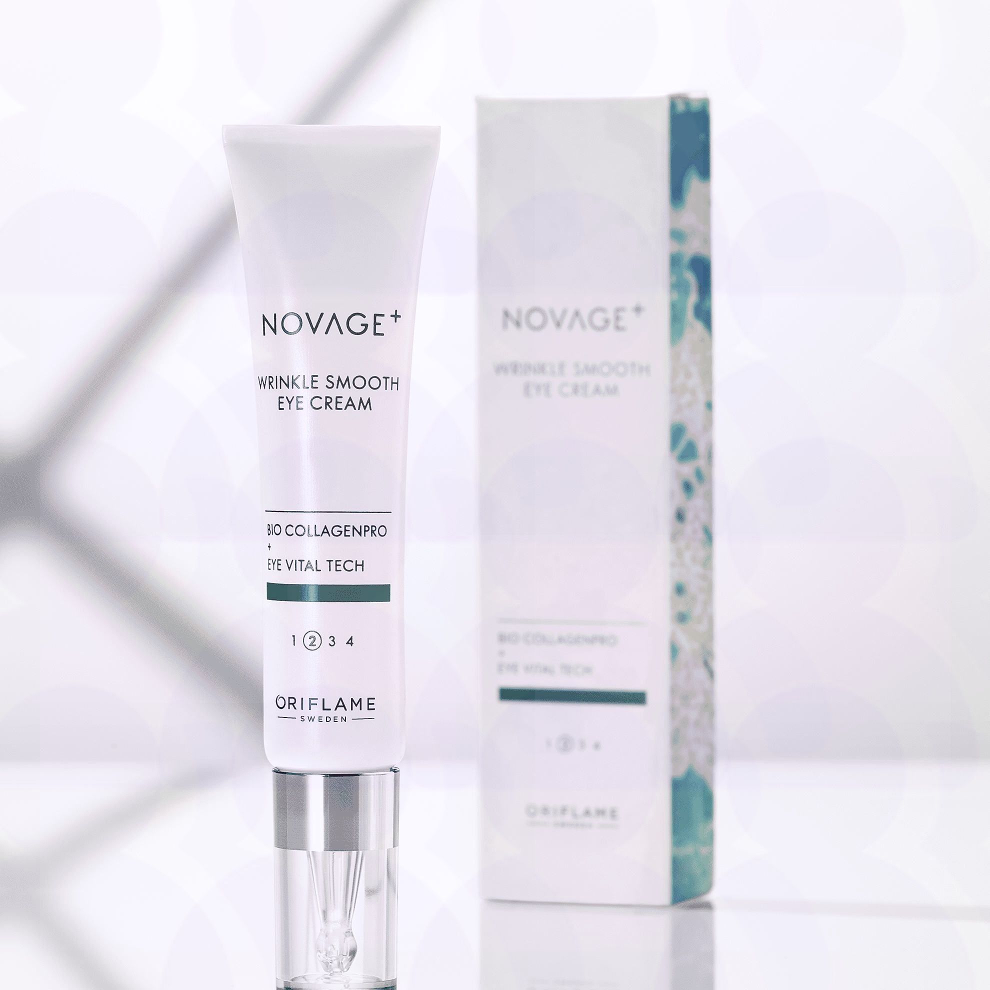 41034 NOVAGE+ Крем для кожи вокруг глаз против морщин Wrinkle Smooth