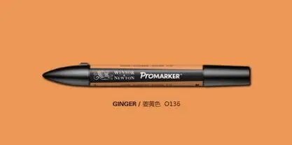 Маркеры Winsor & Newton Promarker желтый и оранжевый